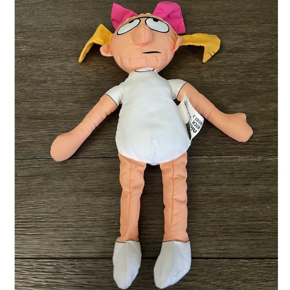 Nickelodeon | Toys | Nickelodeon Nick 9s Plush Hey Arnold Helga Nylon ...